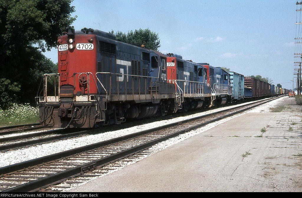 GTW 4702 and 4707 on #501